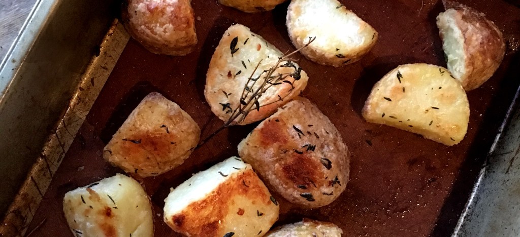 Light & crispy roast potatoes