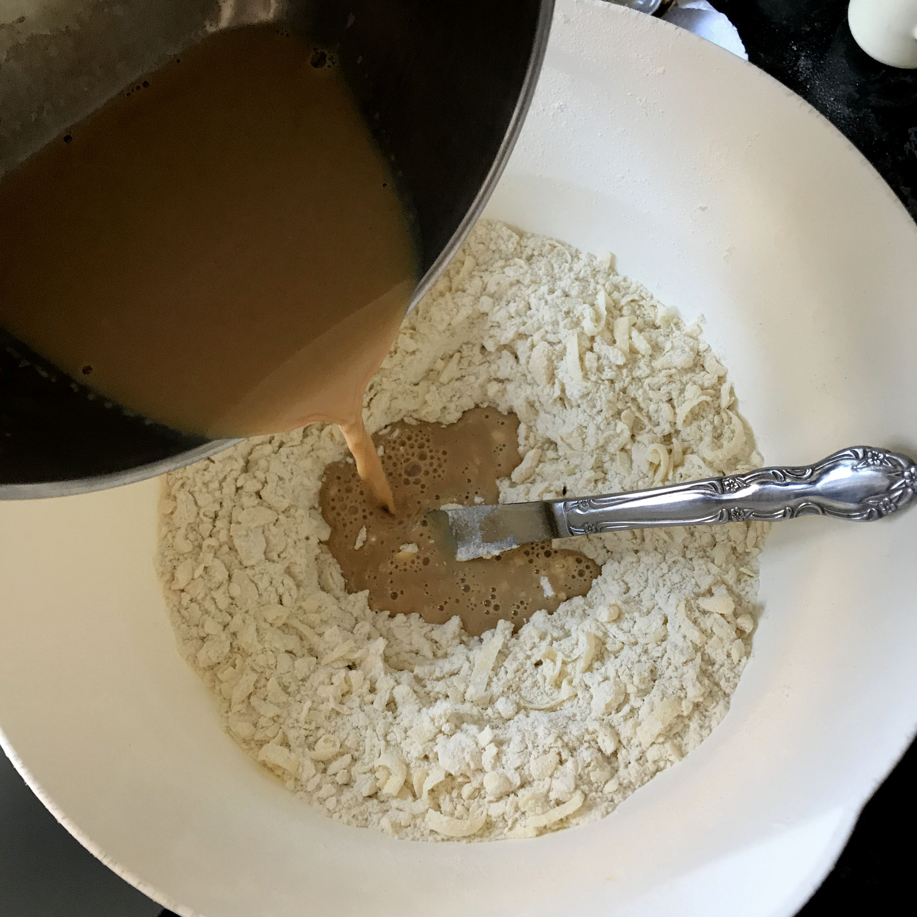 Cheese and Marmite scones