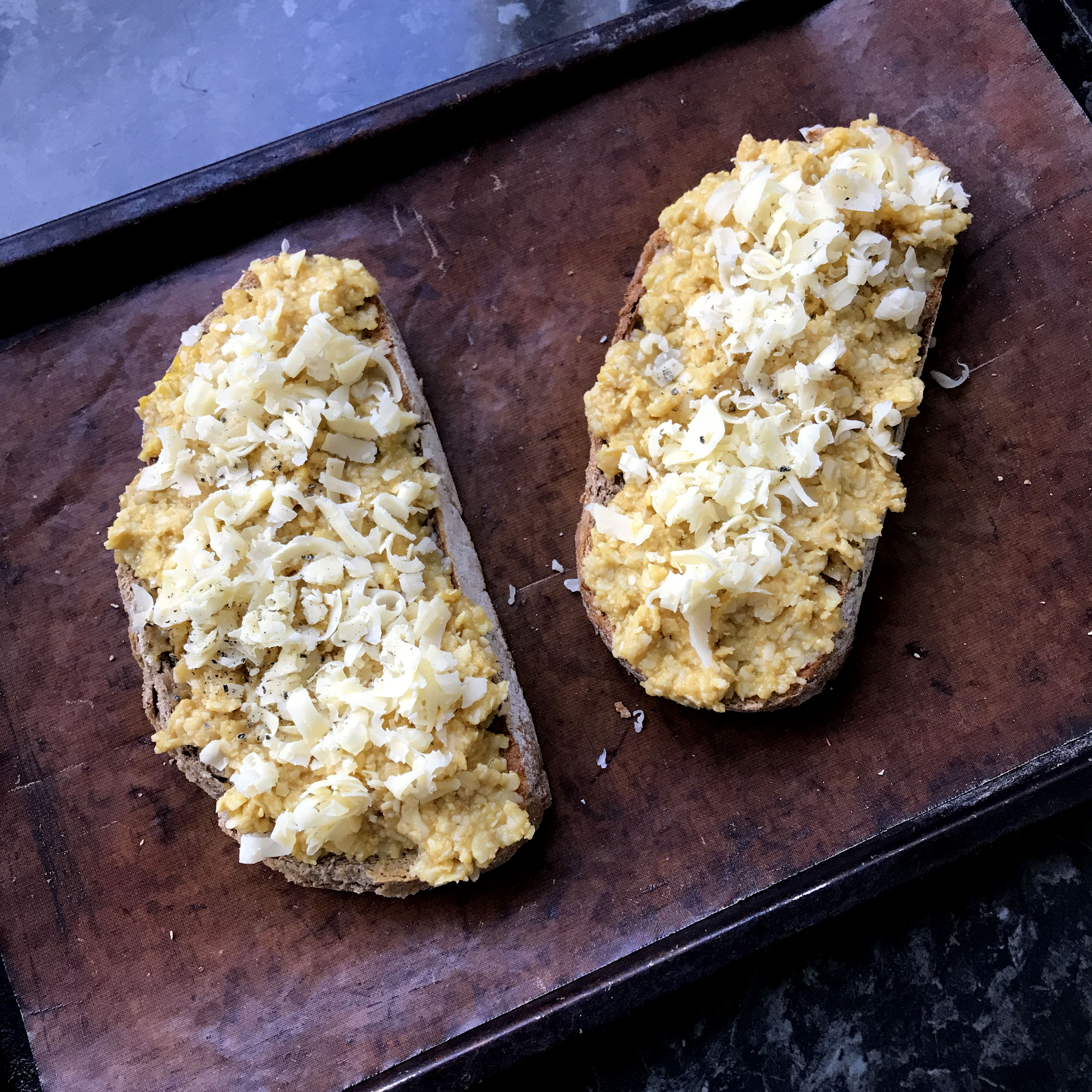 Welsh rarebit